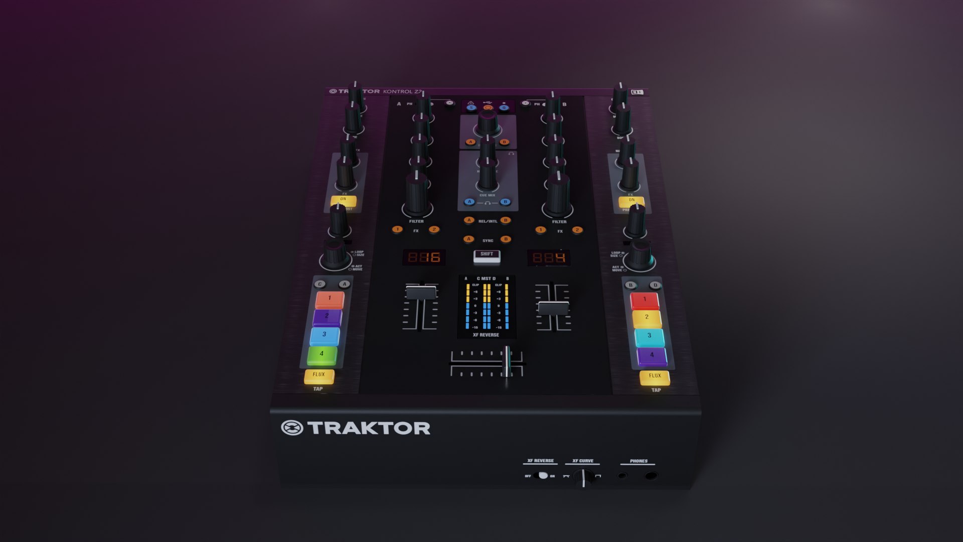 3D DJ Mix Traktor Z2 - TurboSquid 2111324