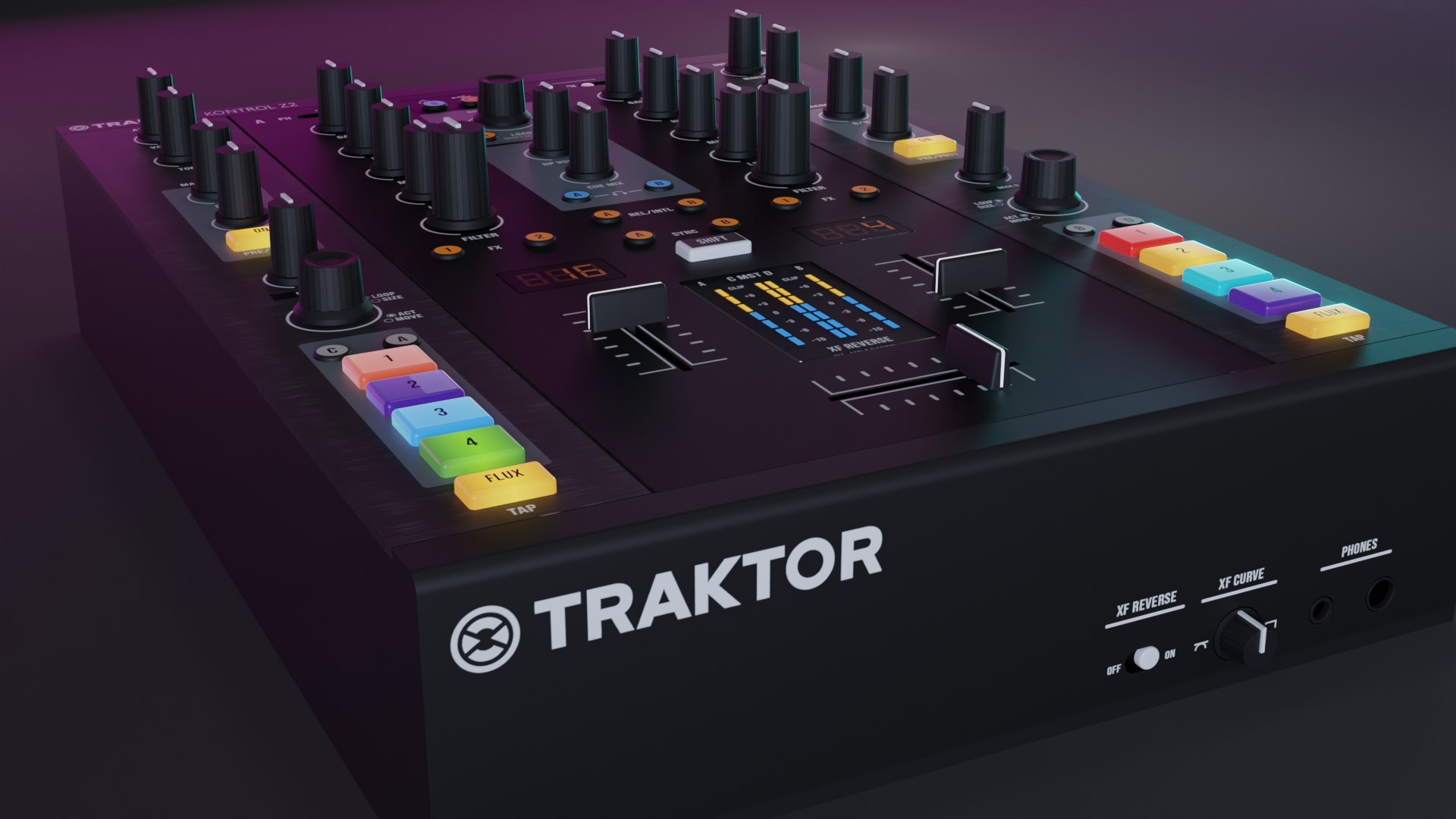 3D DJ Mix Traktor Z2 - TurboSquid 2111324