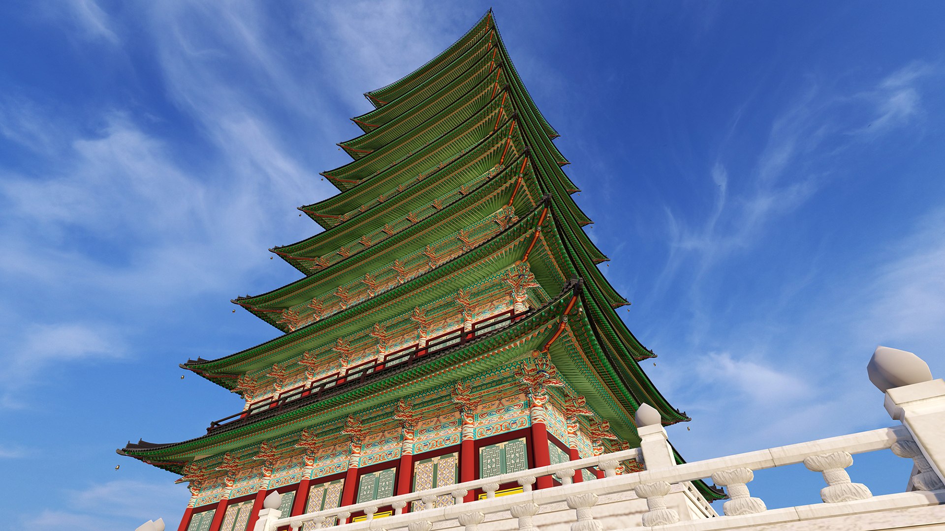 Hwangryongsa 9-story Wooden Pagoda 3D Model - TurboSquid 2165421