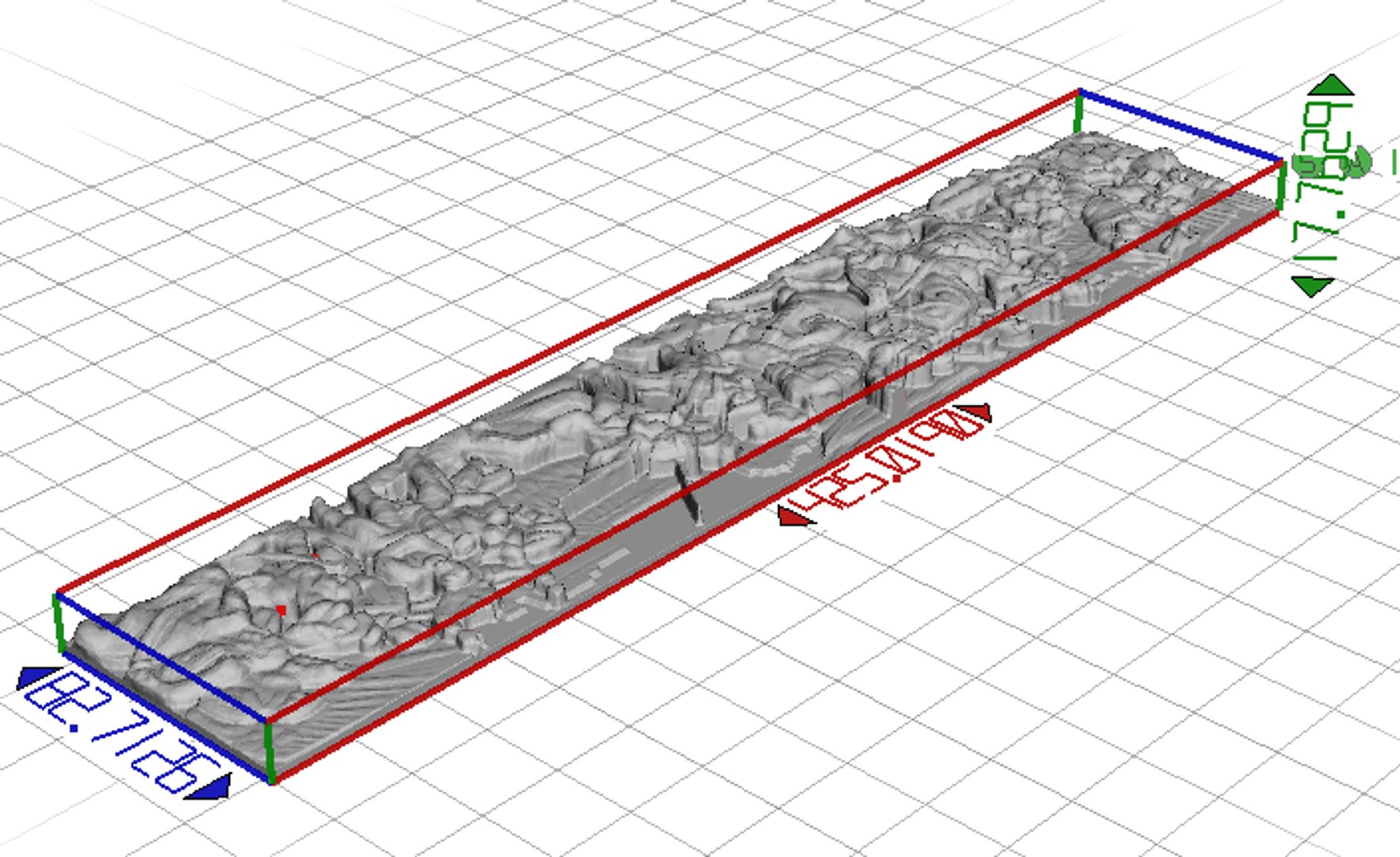 triumphal arch bas-relief reliefs obj