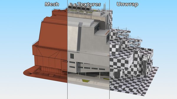 modelo 3d Museo Whitney de Arte Americano - TurboSquid 1843129