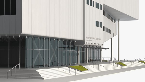 3D Whitney Museum of American Art - TurboSquid 1843129
