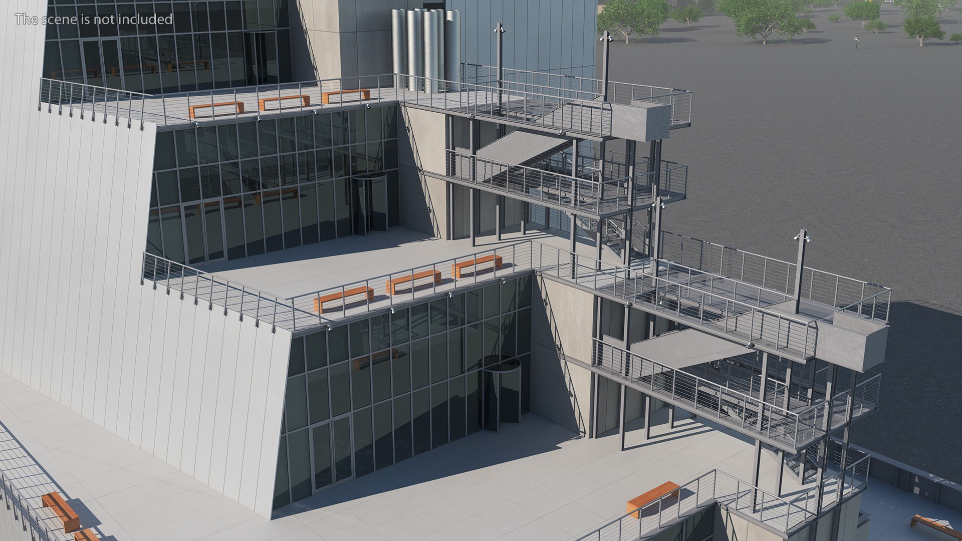 3D Whitney Museum Of American Art - TurboSquid 1843129