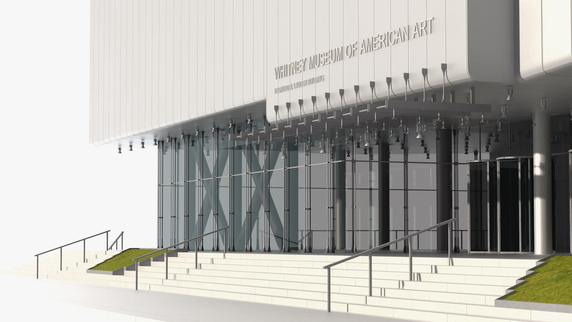 3D Whitney Museum Of American Art - TurboSquid 1843129