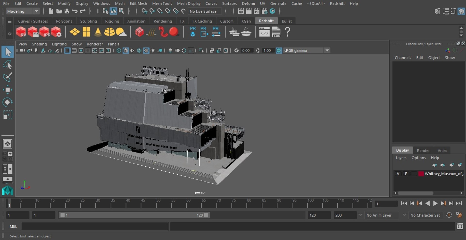 3D Whitney Museum of American Art - TurboSquid 1843129
