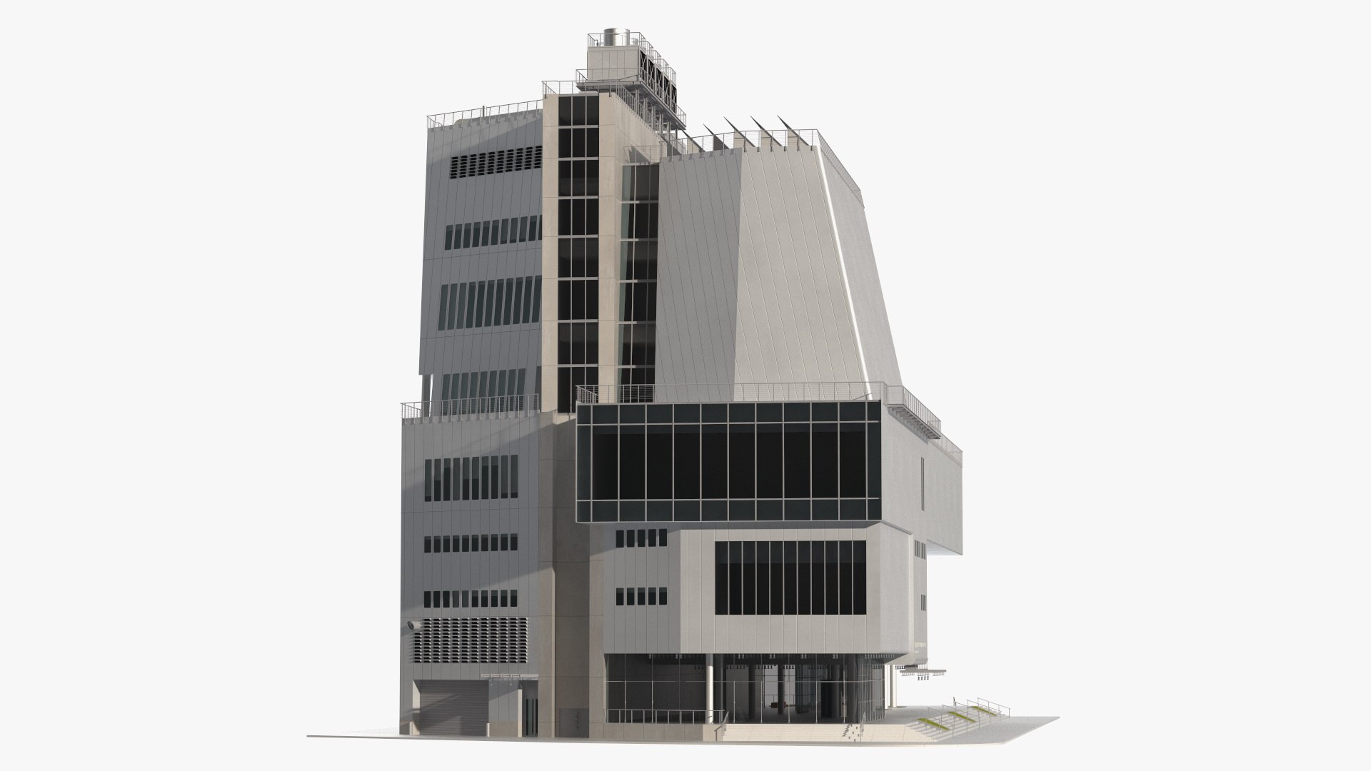 3D Whitney Museum Of American Art - TurboSquid 1843129