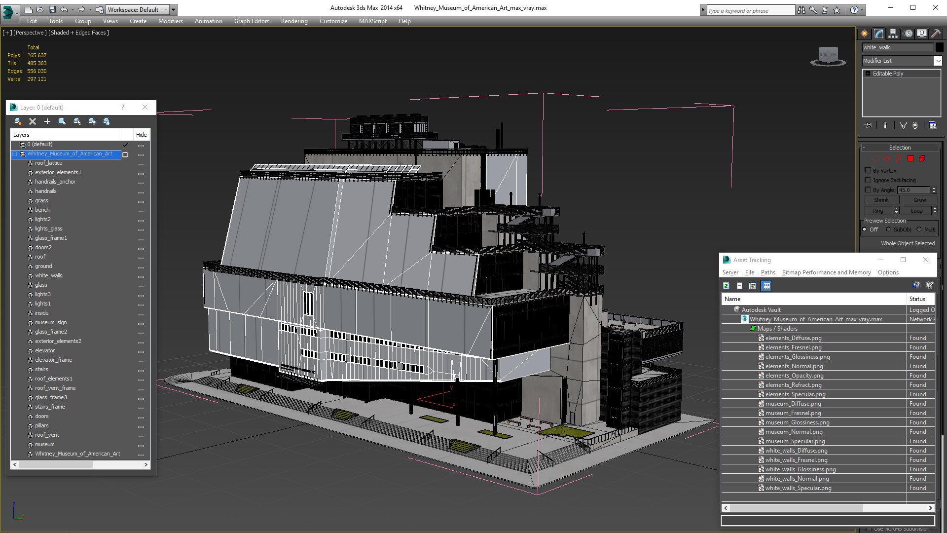 3D Whitney Museum of American Art - TurboSquid 1843129