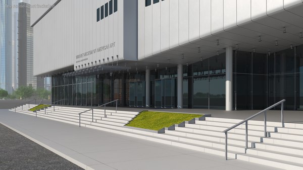3D Whitney Museum of American Art - TurboSquid 1843129