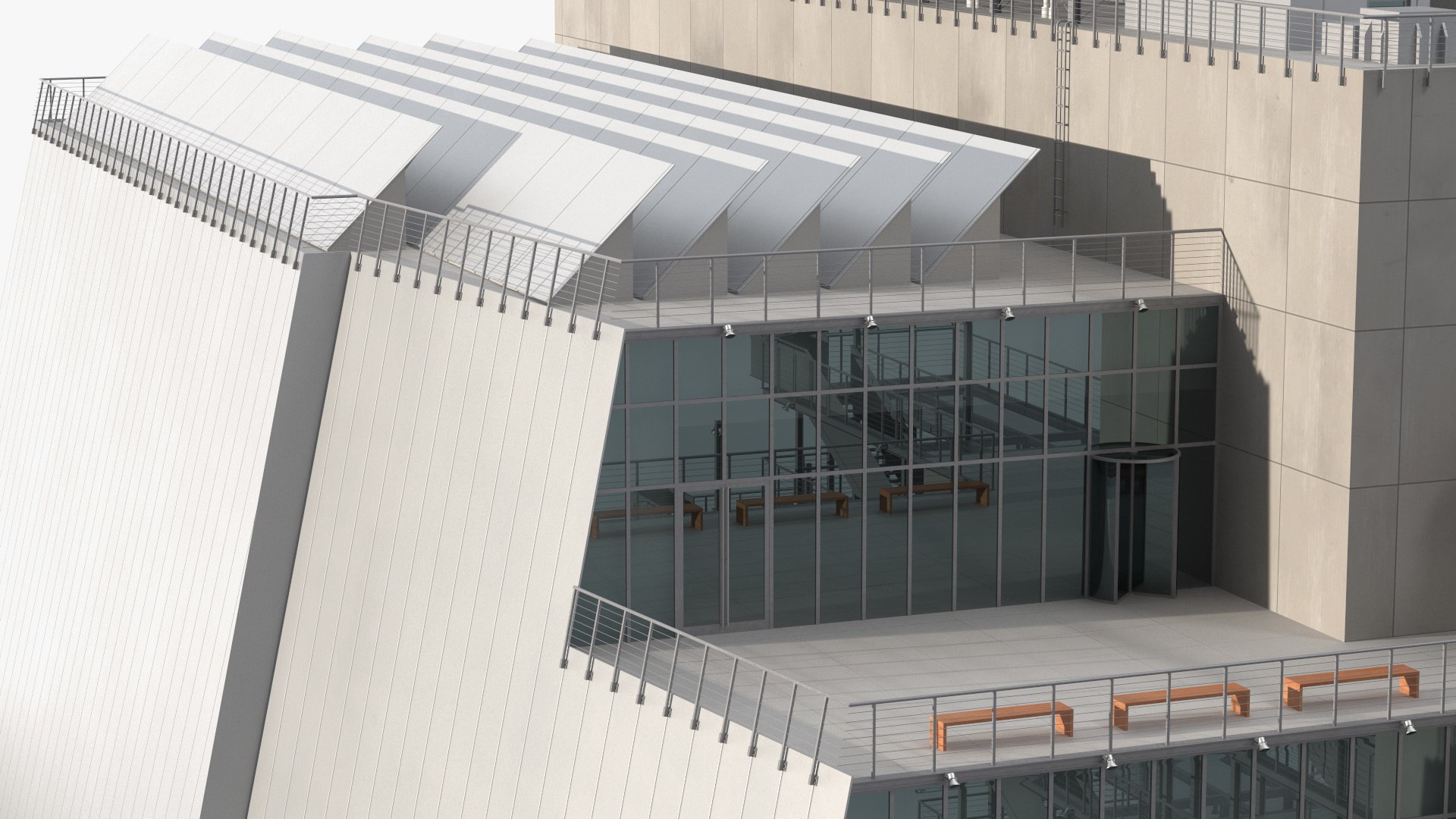 3D Whitney Museum Of American Art - TurboSquid 1843129