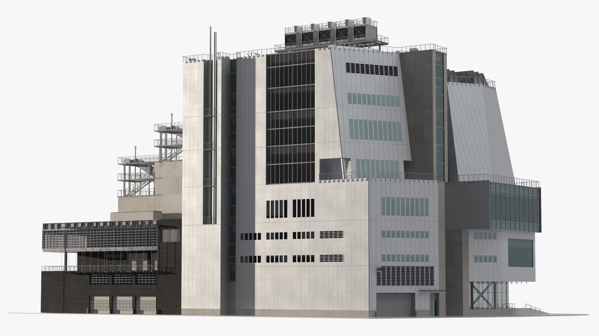 3D Whitney Museum Of American Art - TurboSquid 1843129