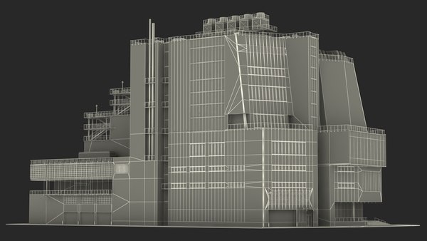 3D Whitney Museum of American Art - TurboSquid 1843129