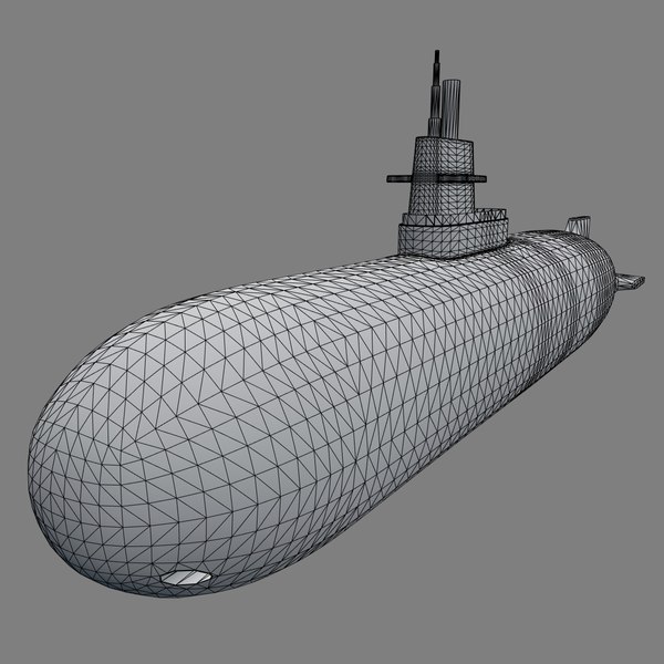 Free submarine 3D - TurboSquid 1323905