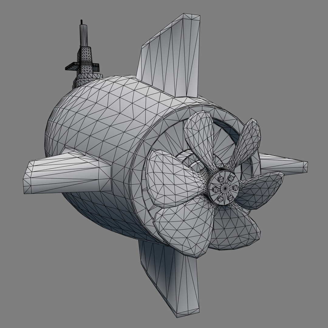 Free submarine 3D - TurboSquid 1323905
