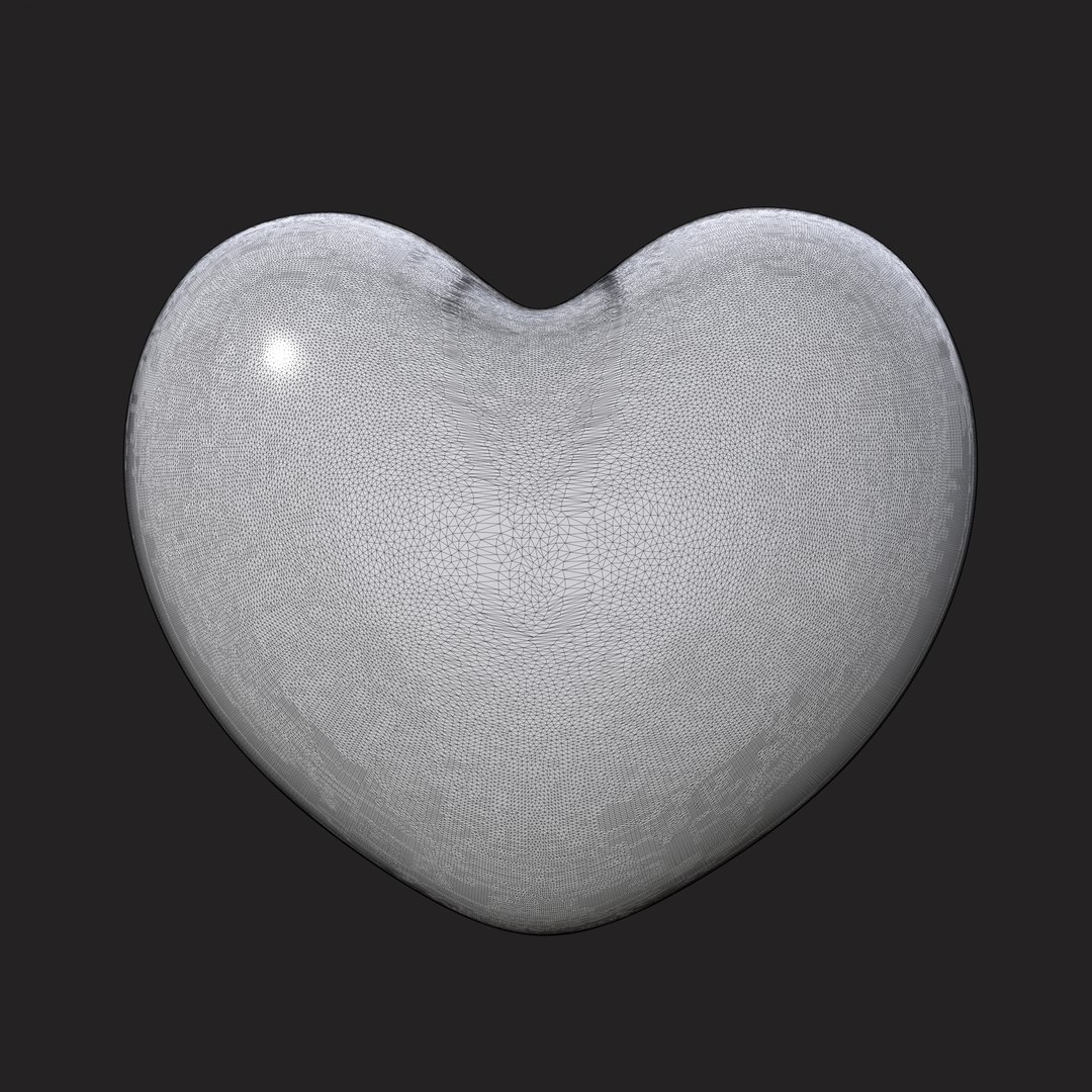 3D Heart Shape 3D Model - TurboSquid 1872649