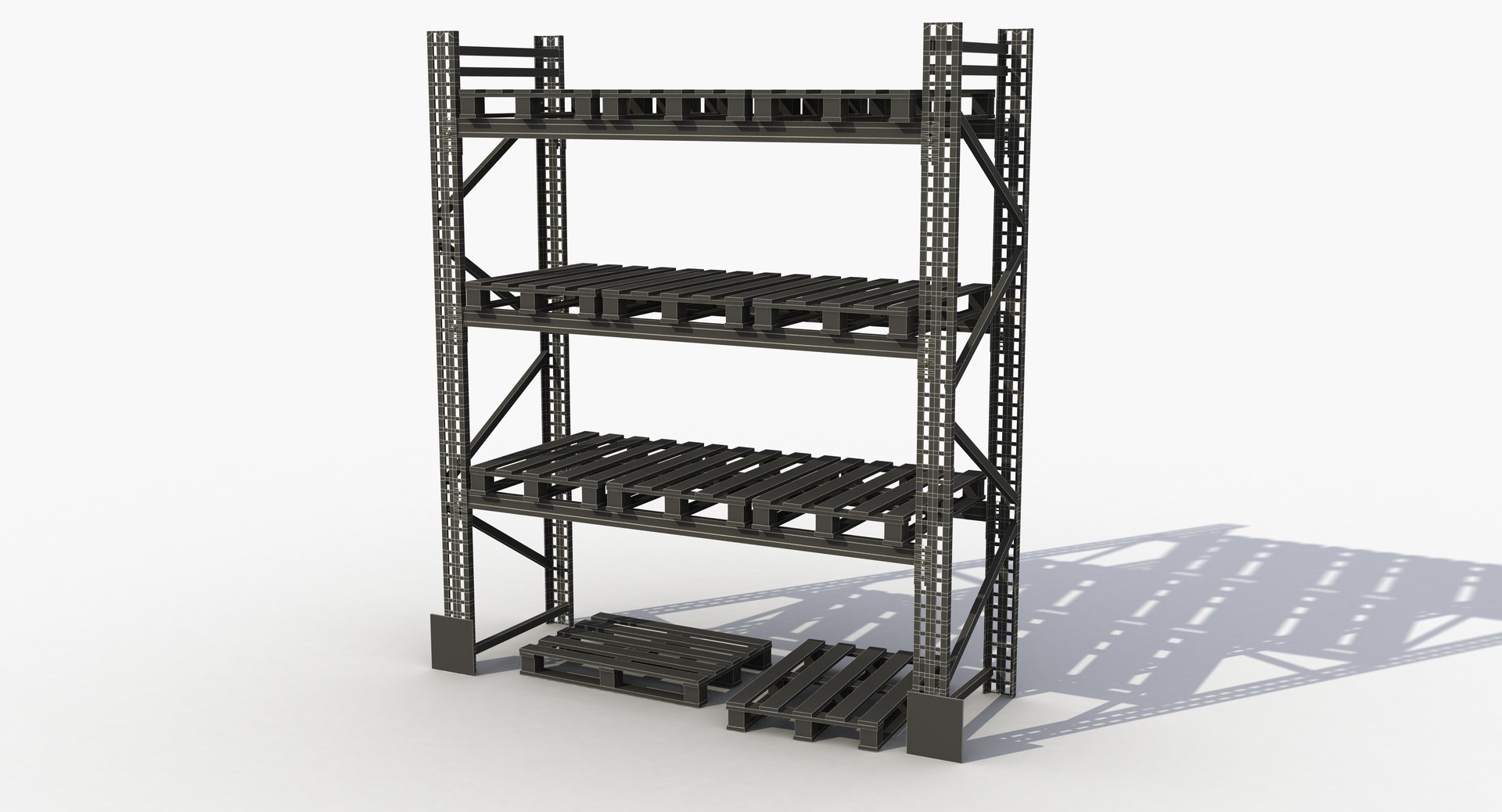 Warehouse Rack 3D Model - TurboSquid 1625795