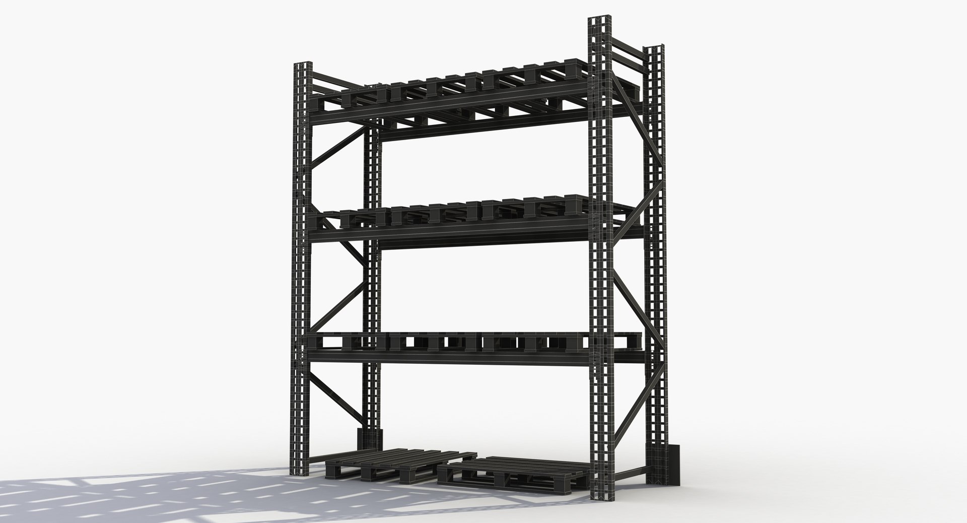 Warehouse Rack 3D Model - TurboSquid 1625795