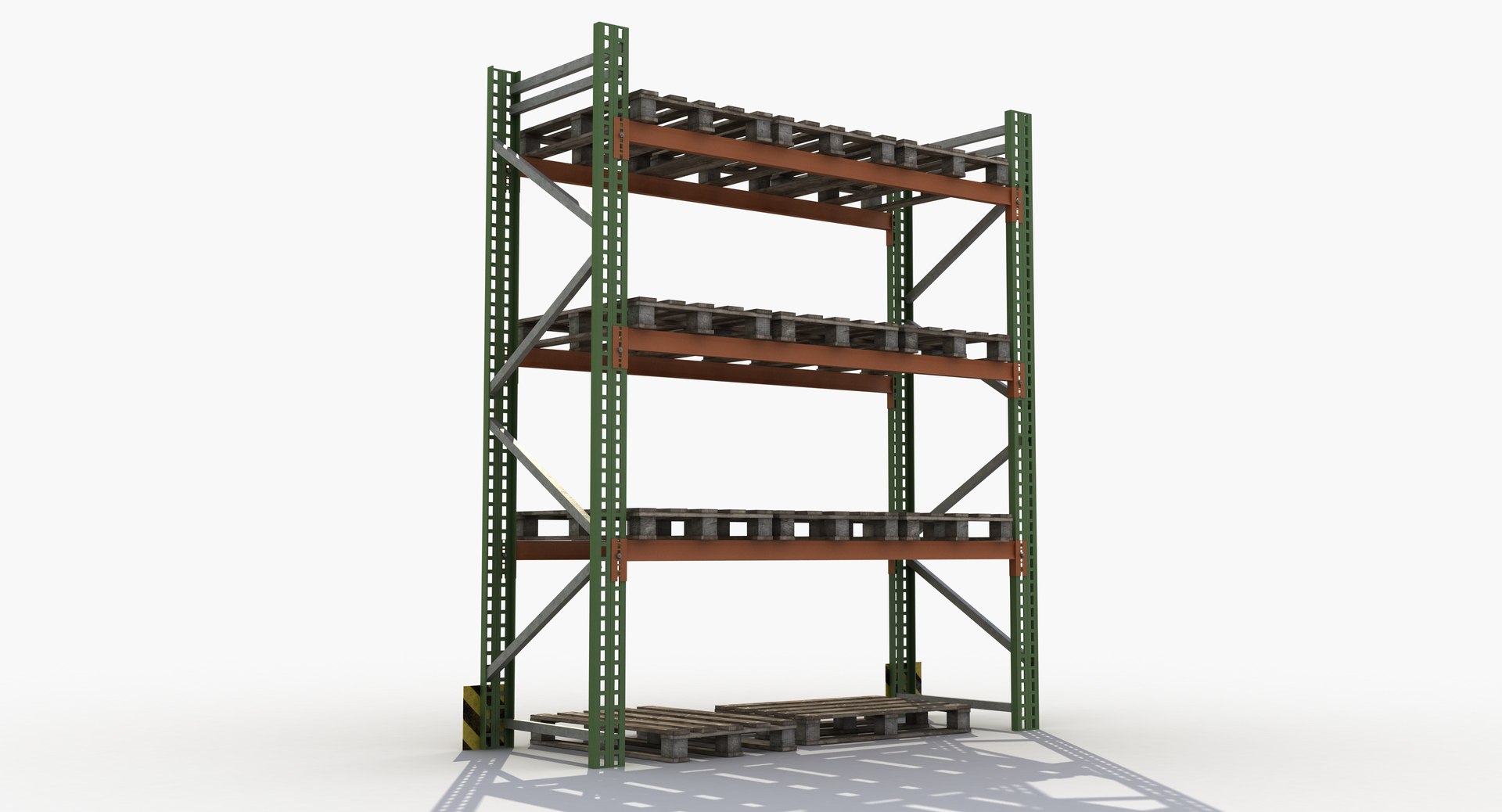 Warehouse Rack 3D Model - TurboSquid 1625795