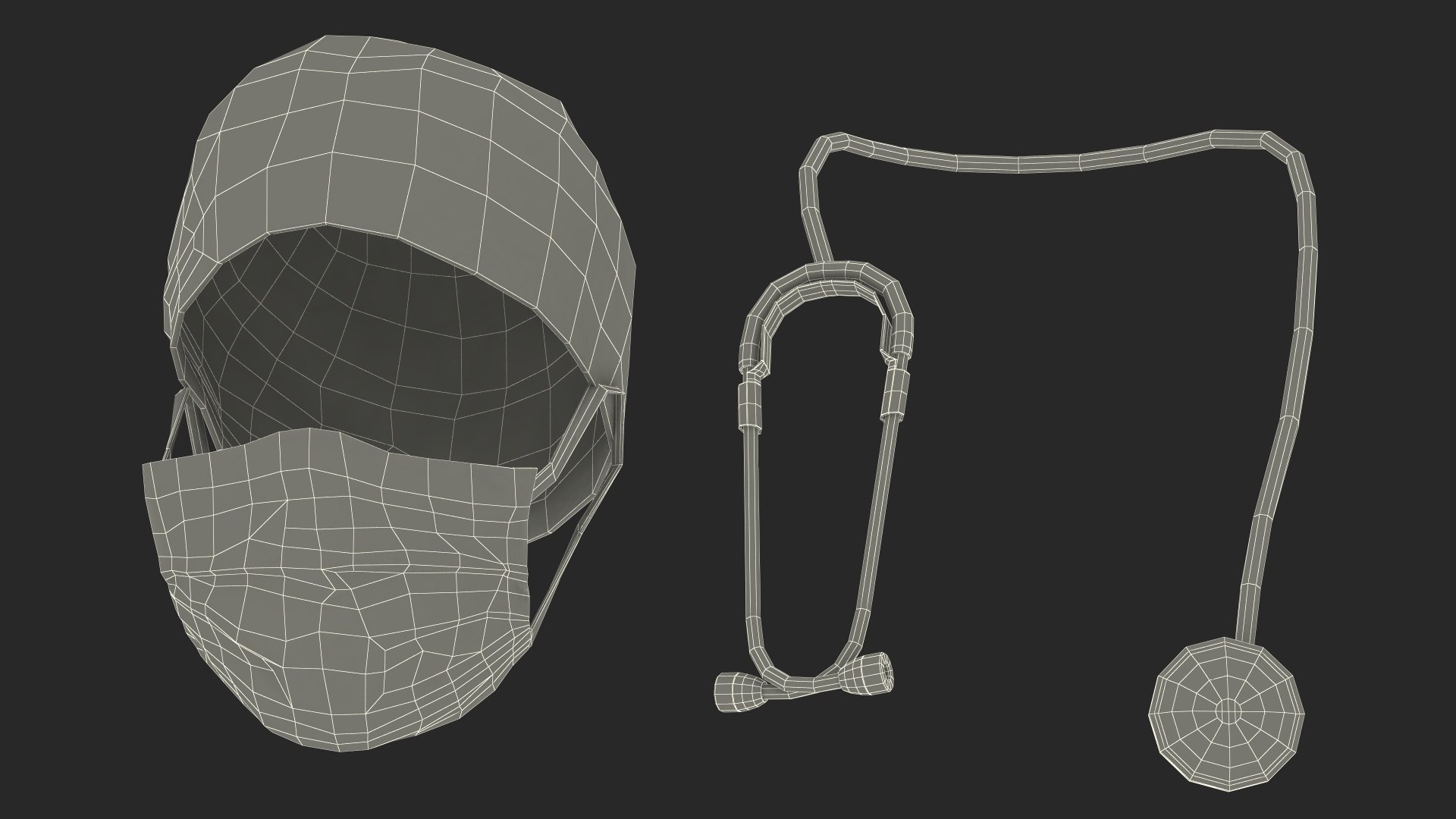 3D Male Surgeon Doctor wearing Mask Stained Blood - TurboSquid 2141548