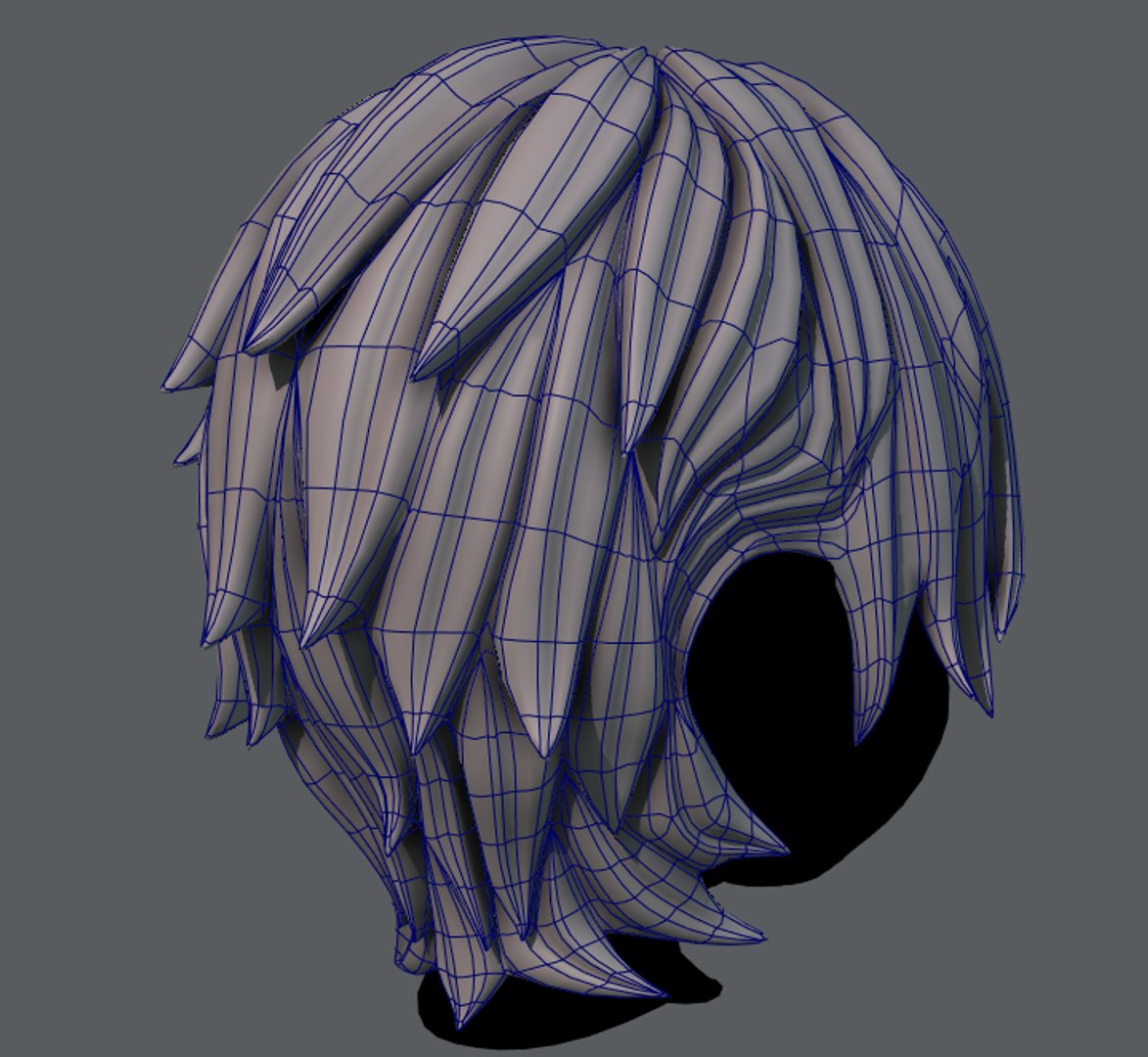 Boy Hair 3D Model - TurboSquid 1297918