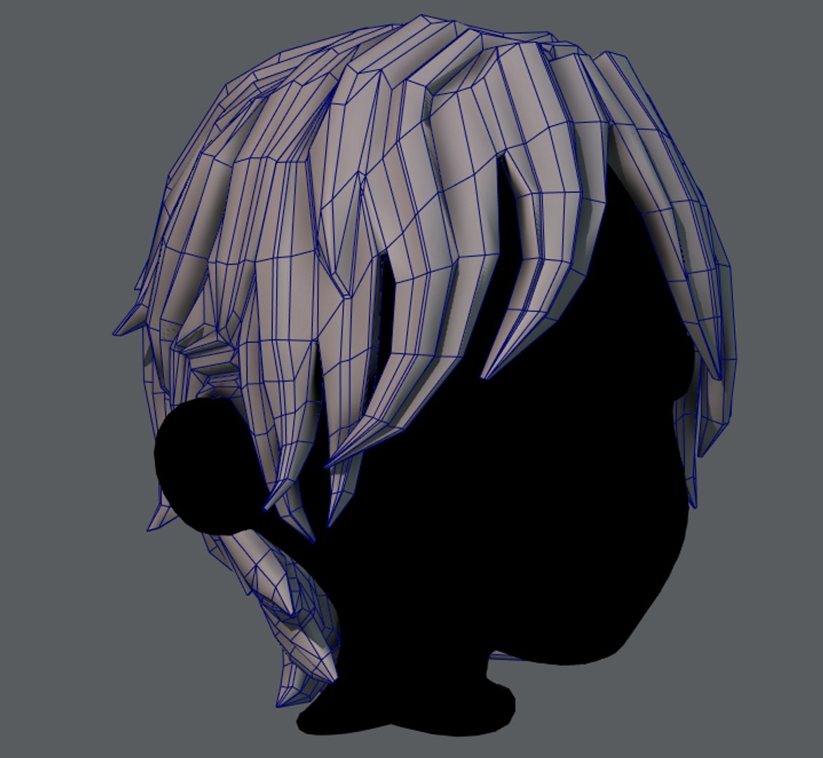 Boy hair 3D model - TurboSquid 1297918