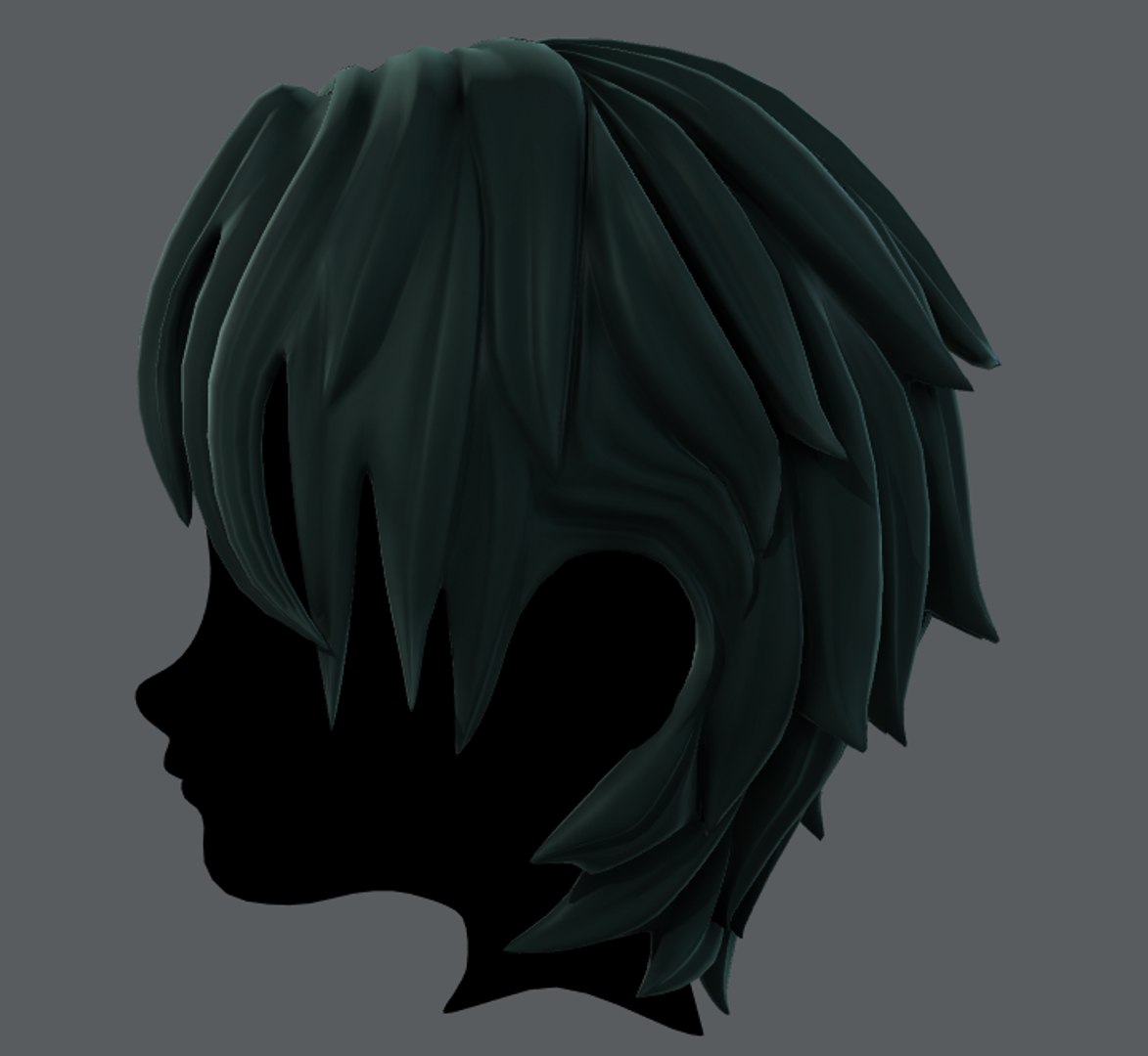 Boy Hair 3D Model - TurboSquid 1297918
