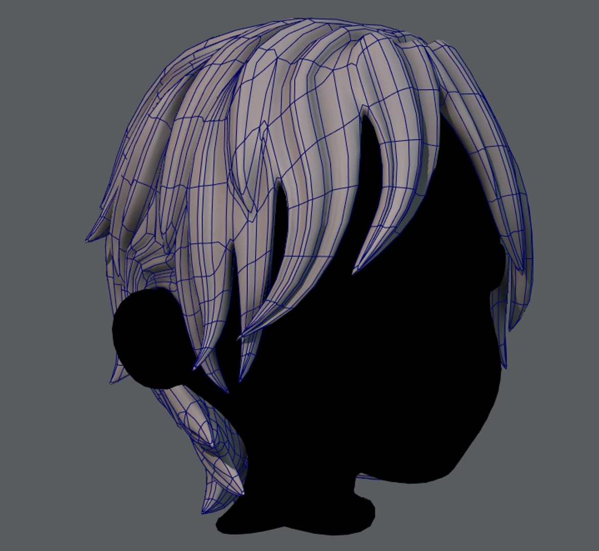 Boy Hair 3D Model - TurboSquid 1297918