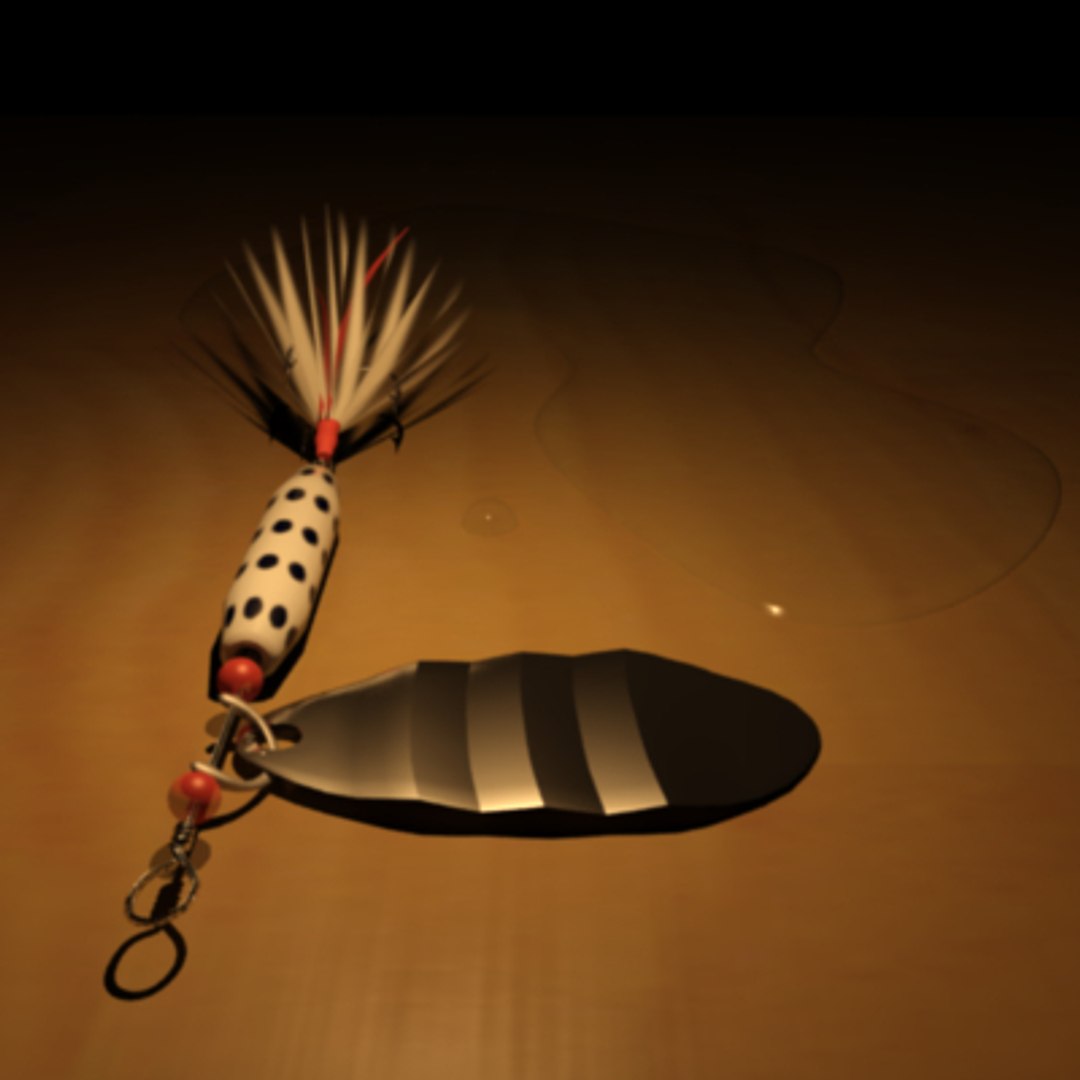 3d Model Spinning Lure