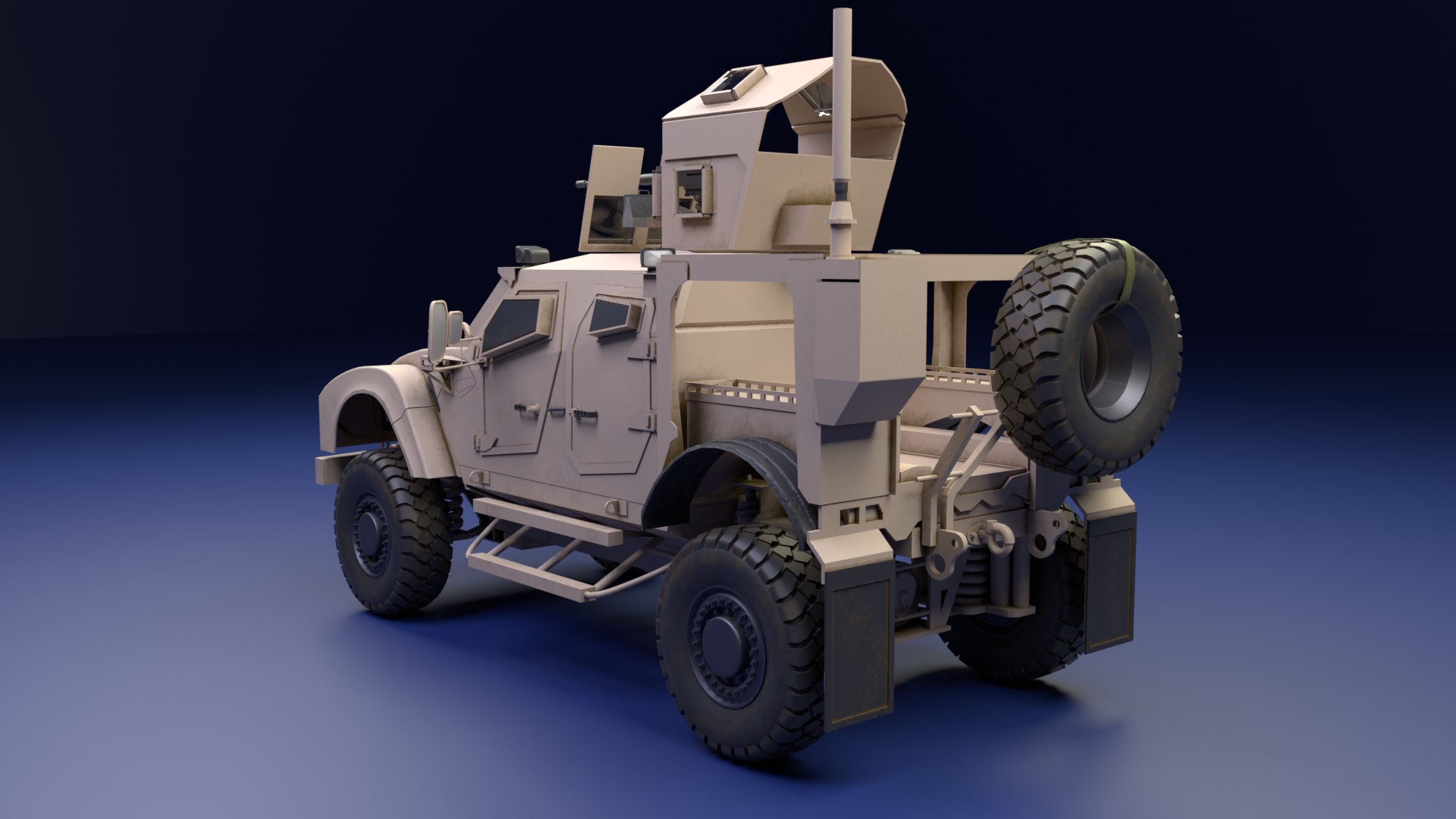 3D Oshkosh M-atv Military Vehicle - TurboSquid 1568303