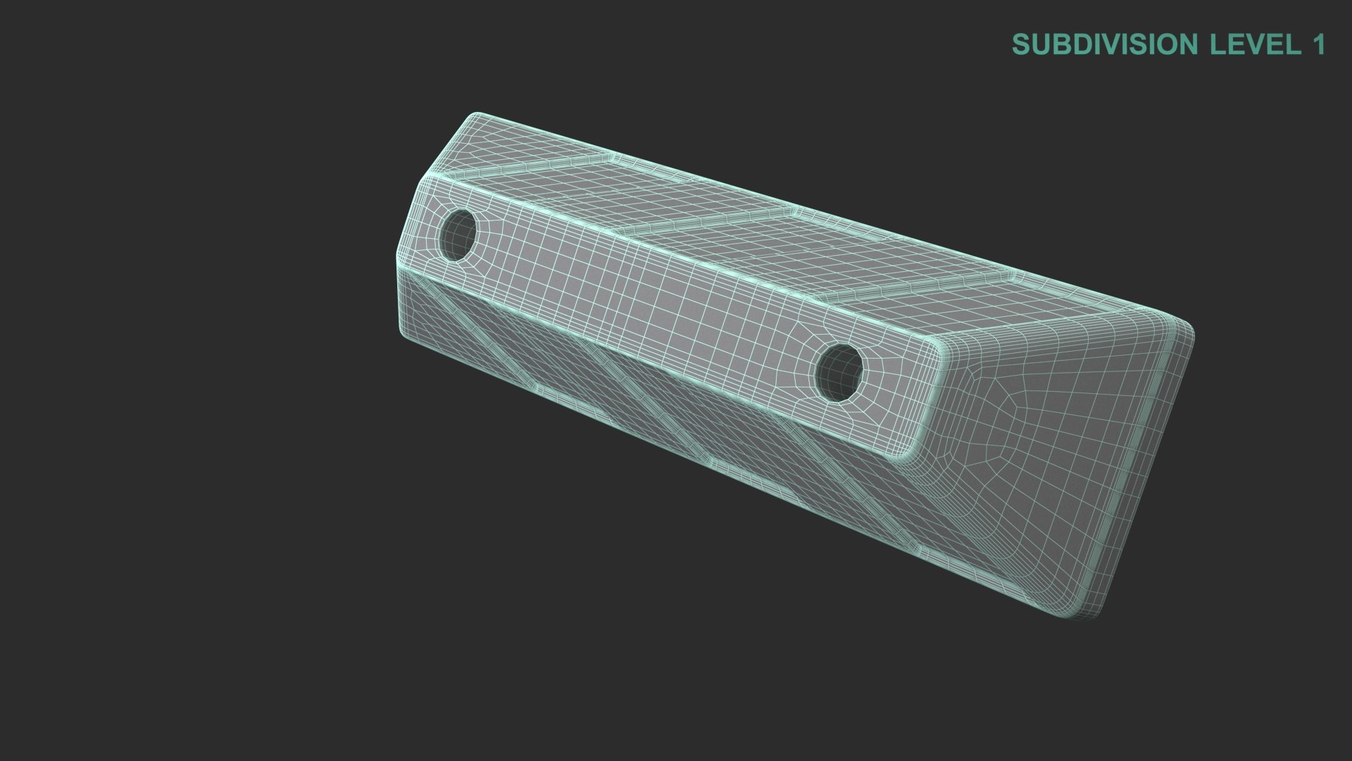 Wheel Stop 3D Model - TurboSquid 1947630
