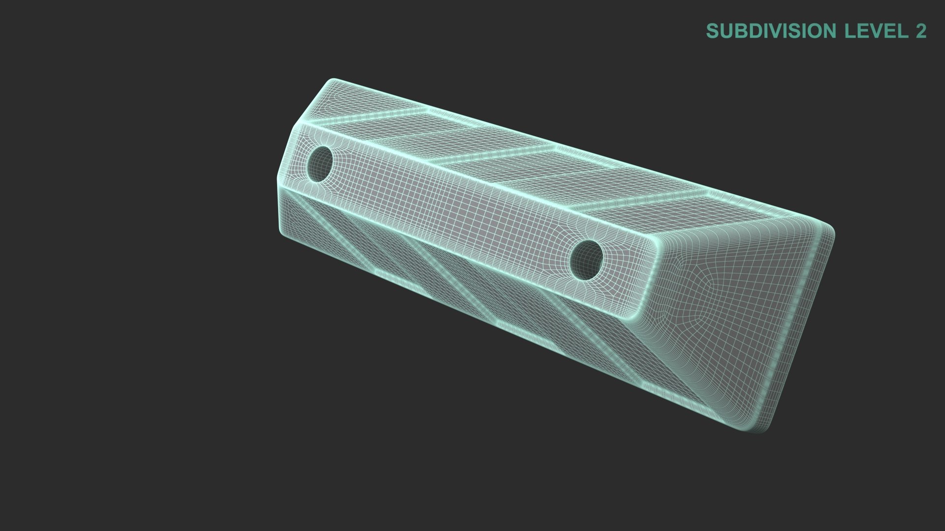 Wheel Stop 3D Model - TurboSquid 1947630