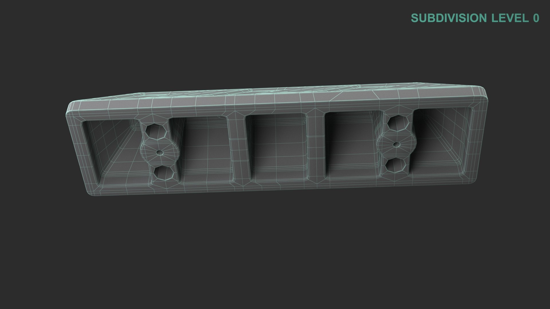 Wheel Stop 3D Model - TurboSquid 1947630
