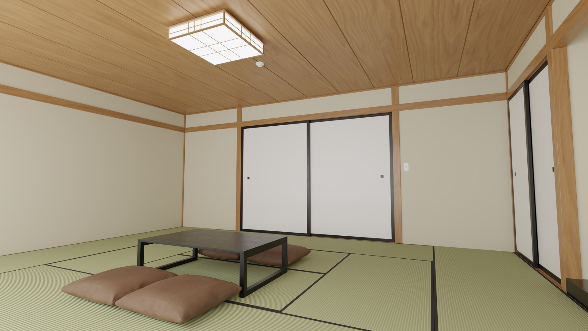Japanese Room 3D Model - TurboSquid 2100154