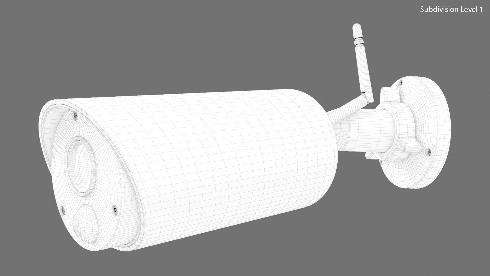 3D Security Cam CC-TV IP model - TurboSquid 1974469