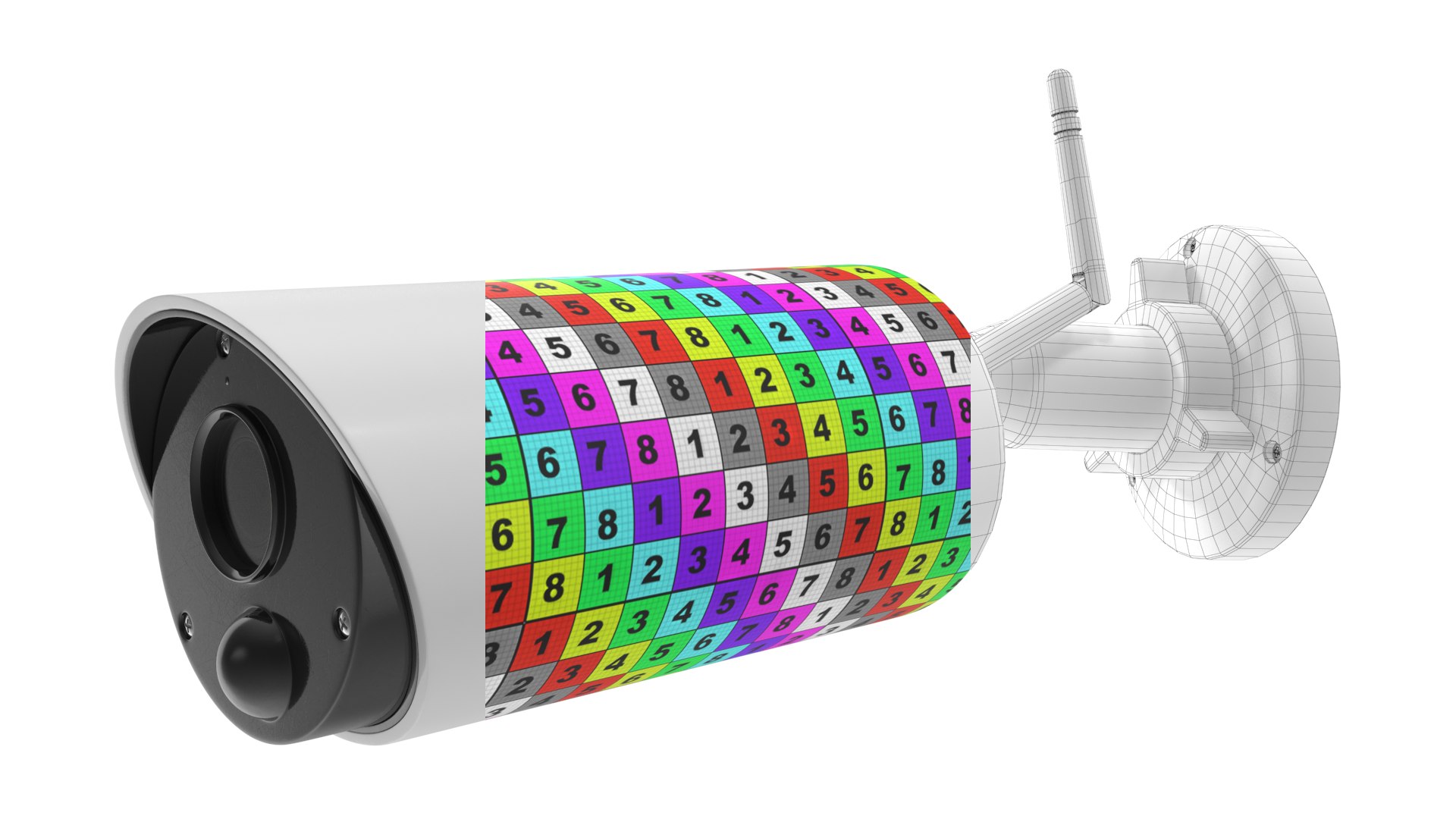 3D Security Cam CC-TV IP model - TurboSquid 1974469