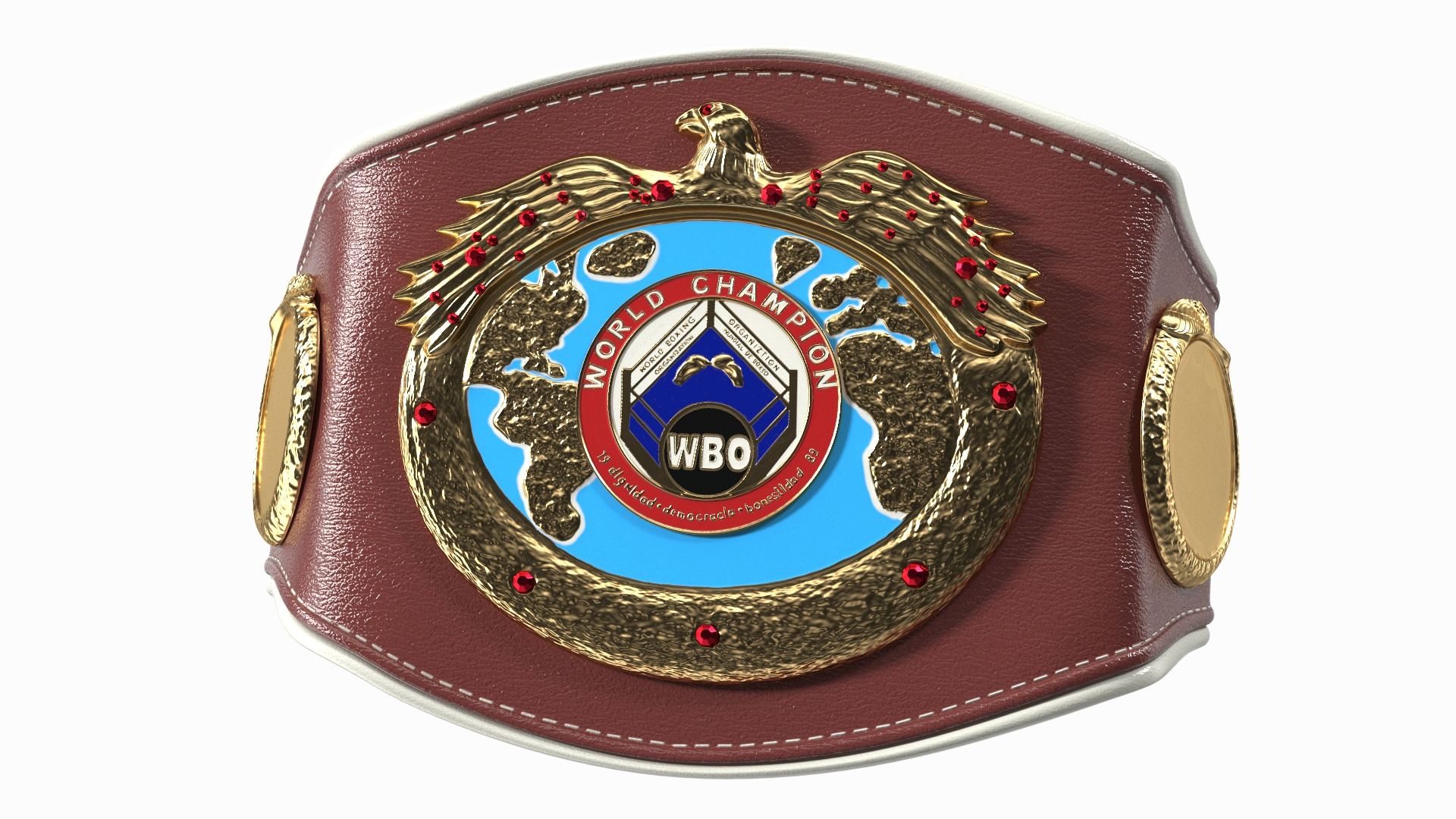 World Champion Belt WBO 3D - TurboSquid 2139453