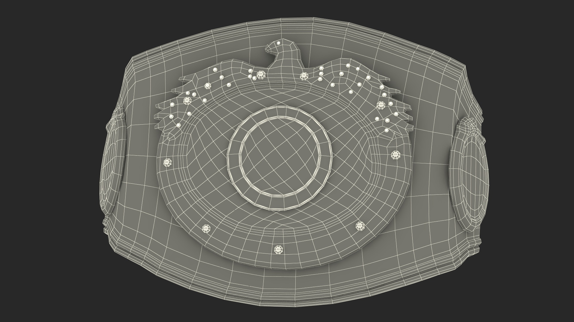 World Champion Belt WBO 3D - TurboSquid 2139453