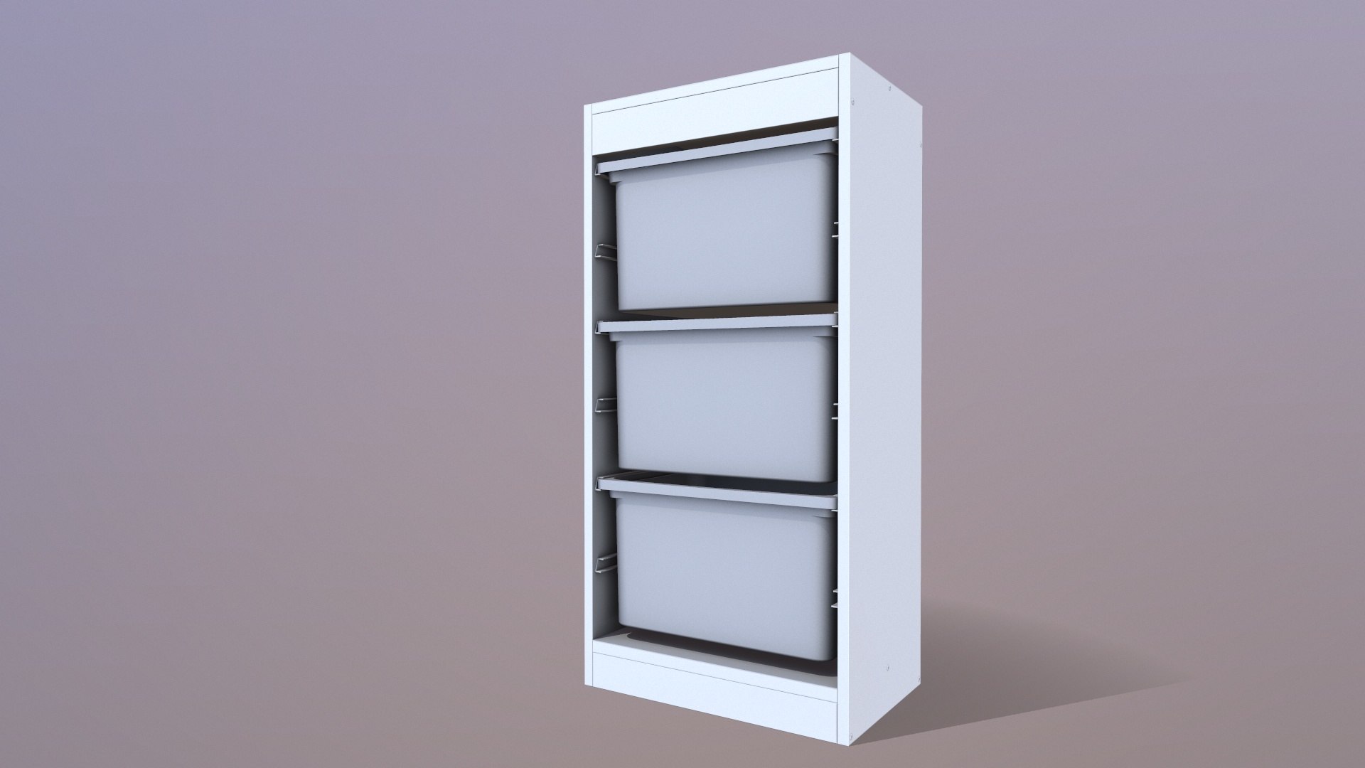 3D Model TROFAST Storage - TurboSquid 2262003