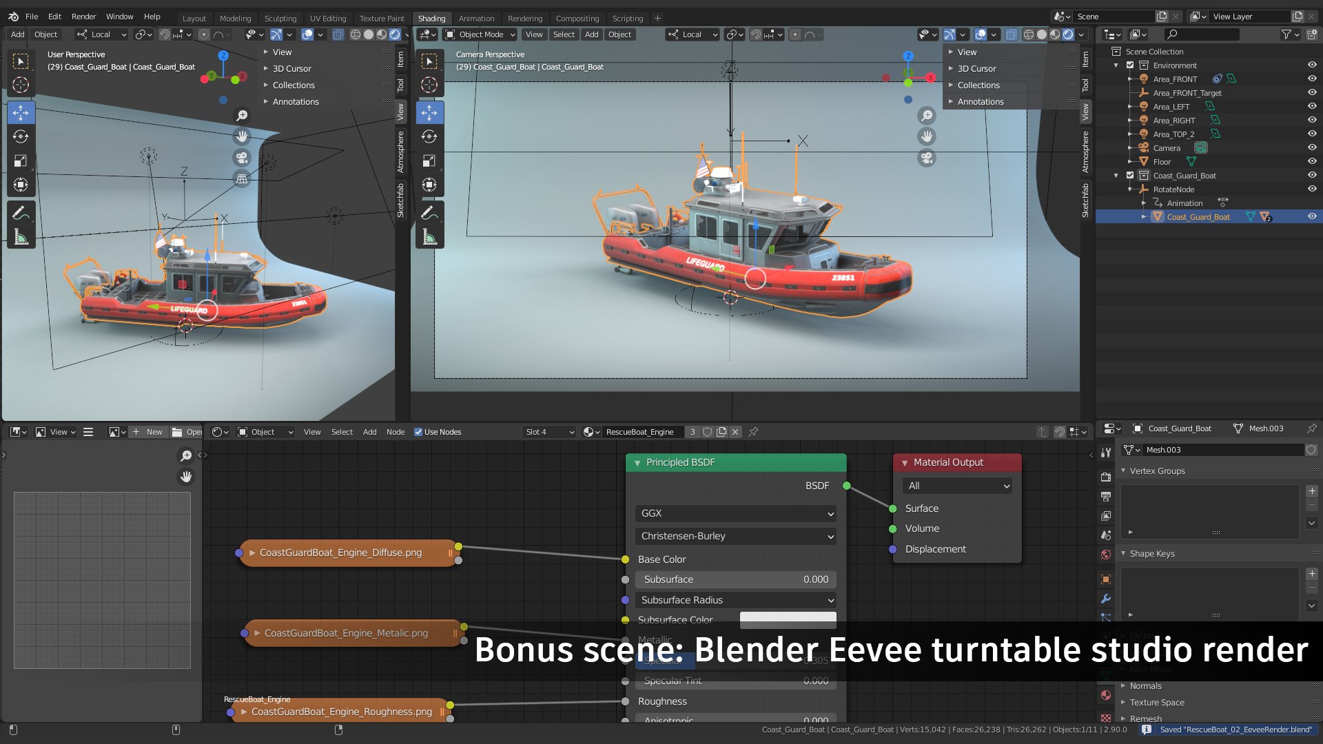 Coast Guard Rescue Boat Model - TurboSquid 1661057