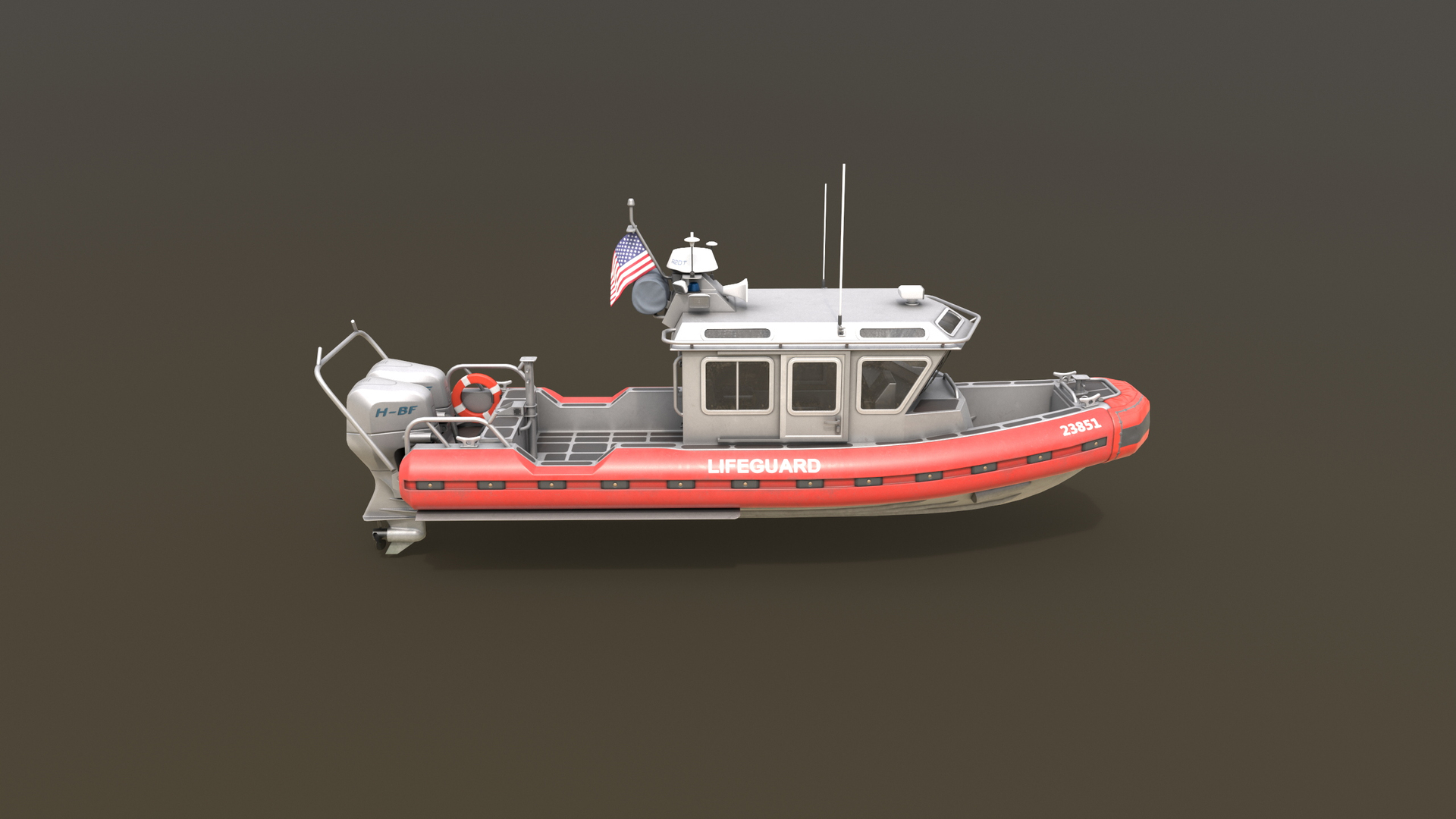 Coast Guard Rescue Boat Model - TurboSquid 1661057