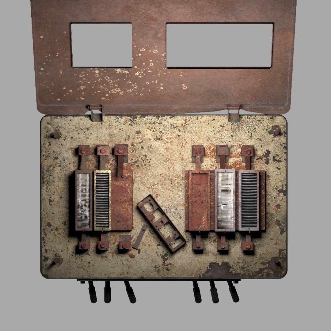 3D Old Electro Shock Device - TurboSquid 1472213