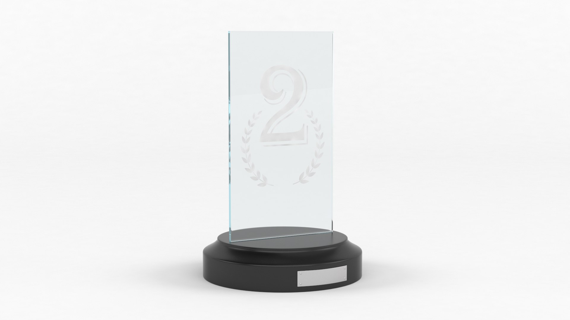 3D Glass Trophy model - TurboSquid 1938633