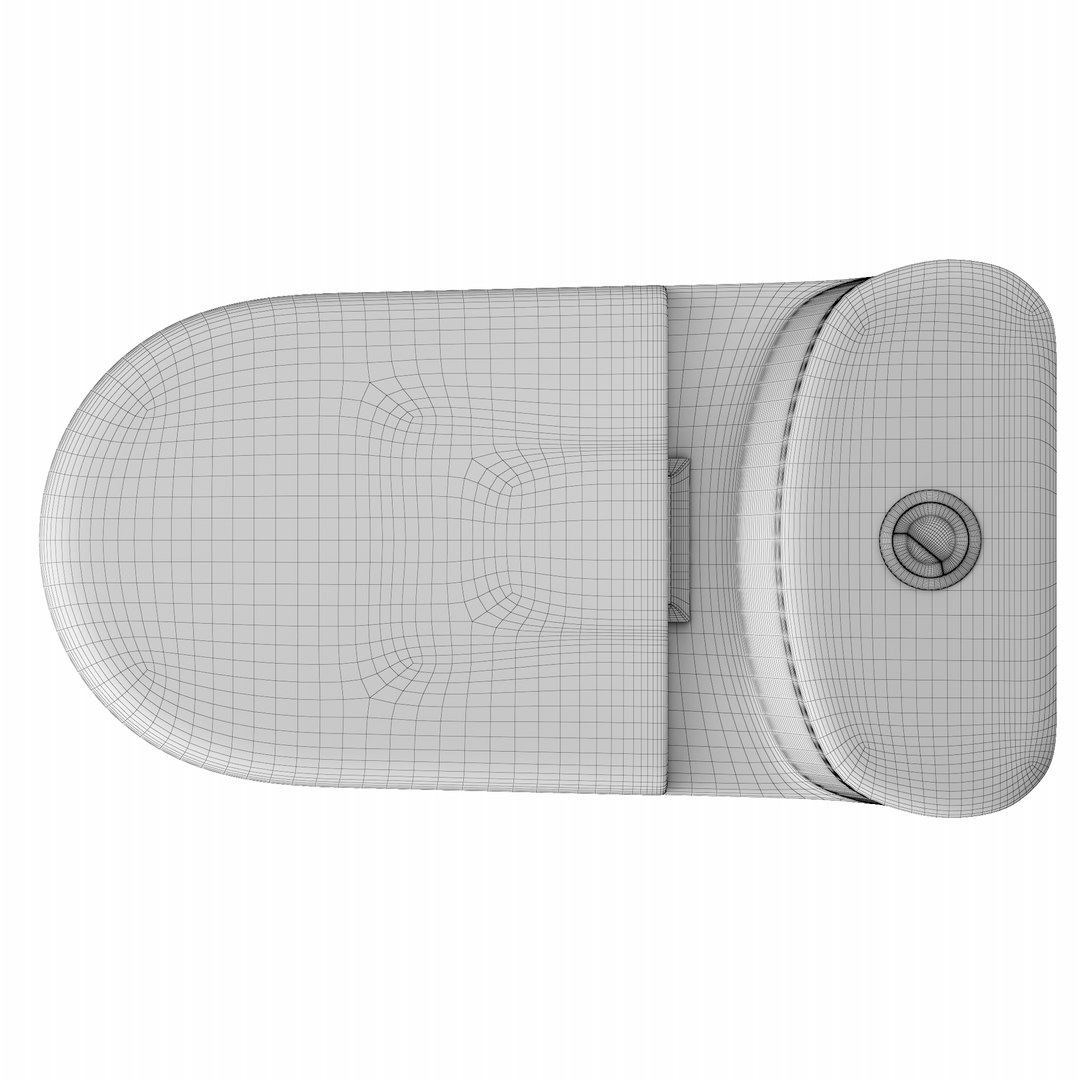 3D piece ewc toilet - TurboSquid 1691031