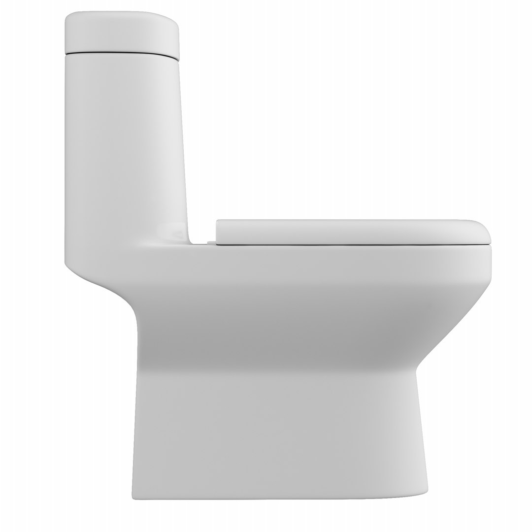3D piece ewc toilet - TurboSquid 1691031