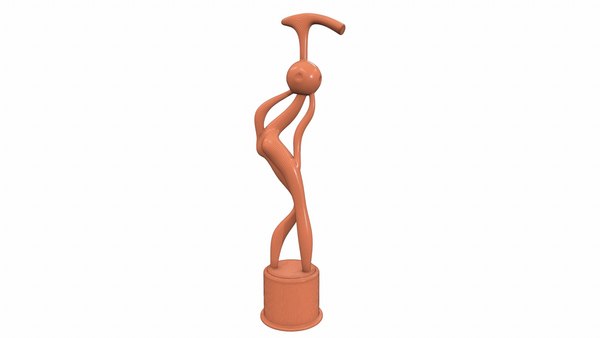 3D Abstract sculpture M057 model - TurboSquid 1870747