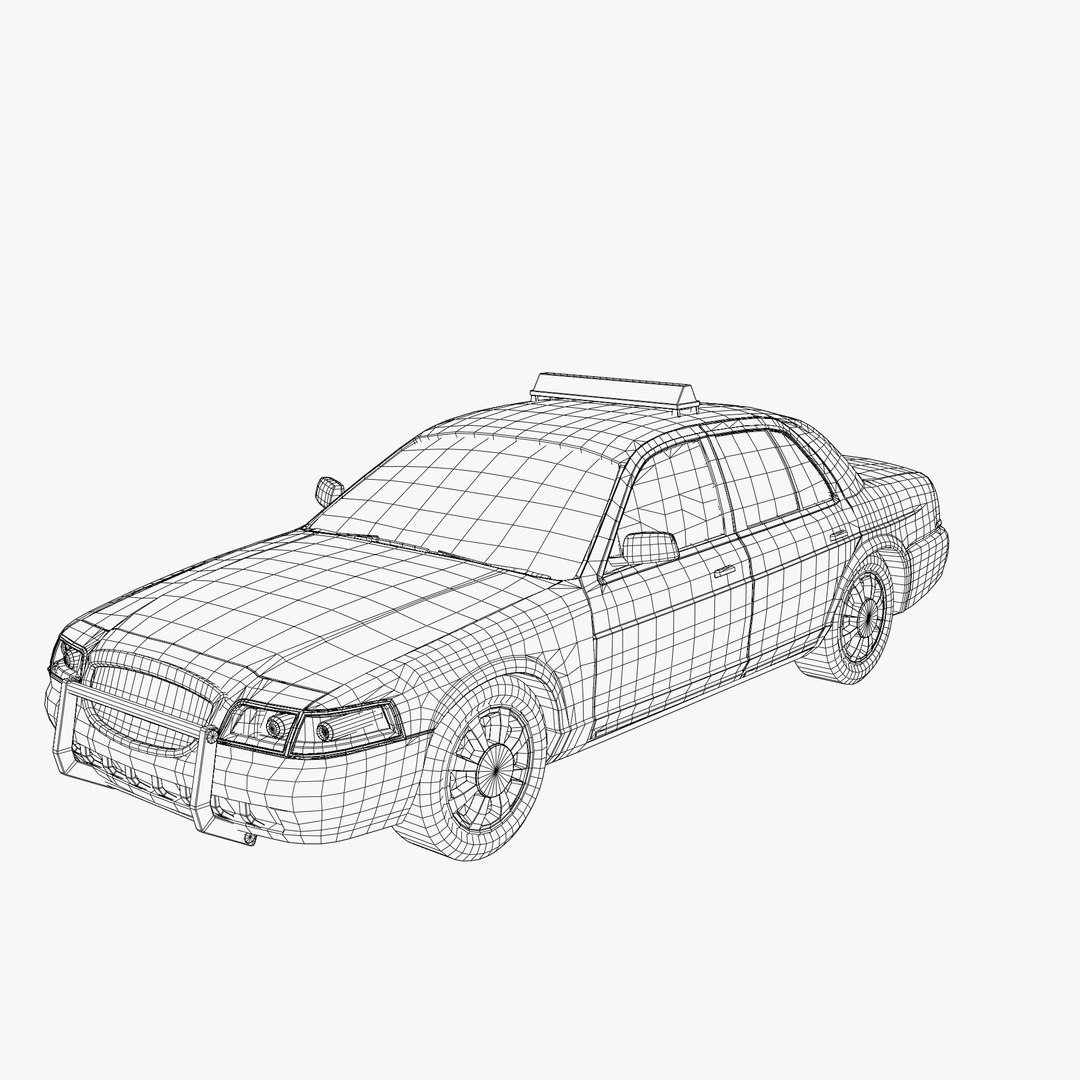 PoliceCar Cartoon 3D Model Stylized 3D - TurboSquid 2325045