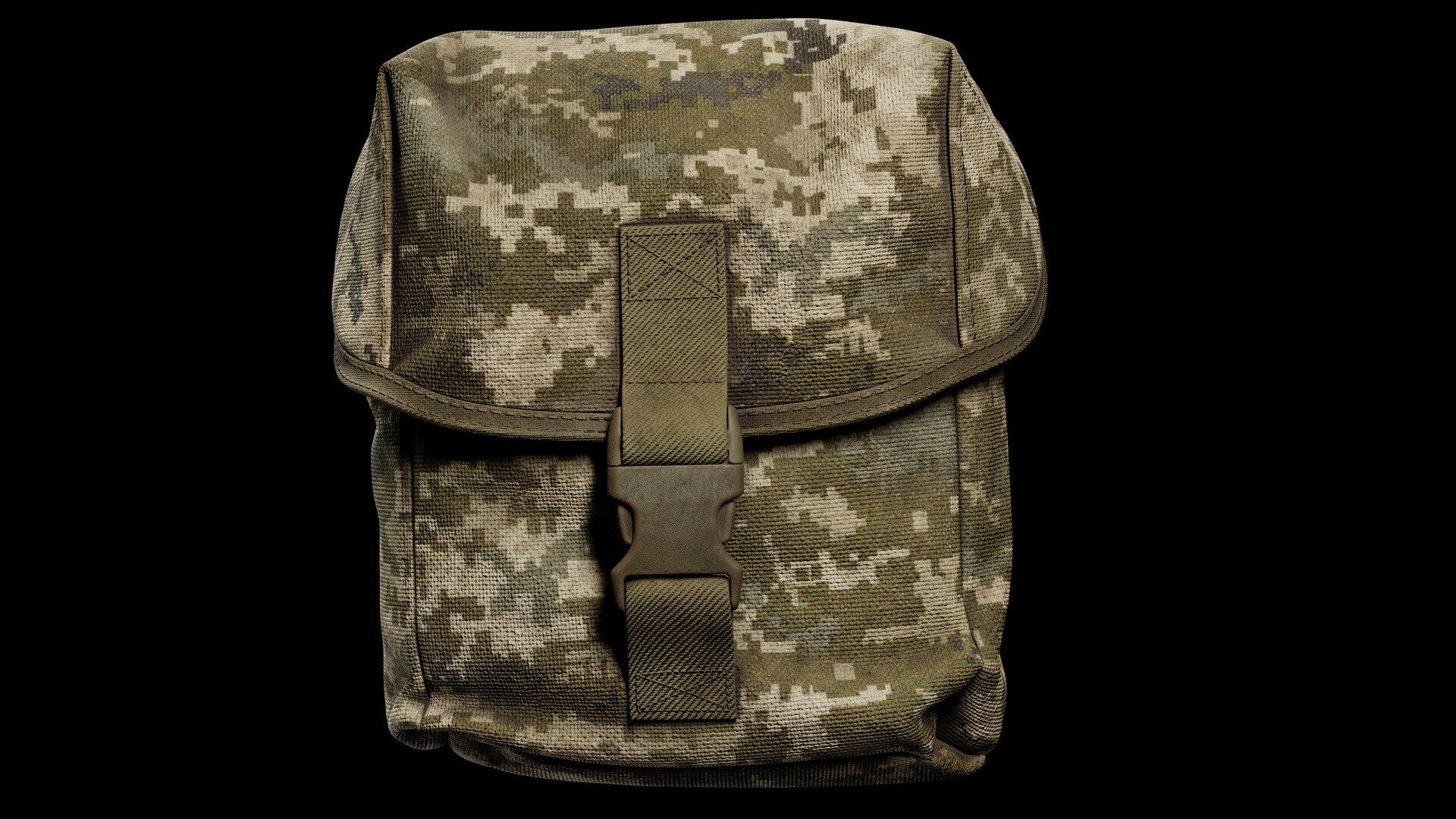 Military Pouch 3D - TurboSquid 2087189