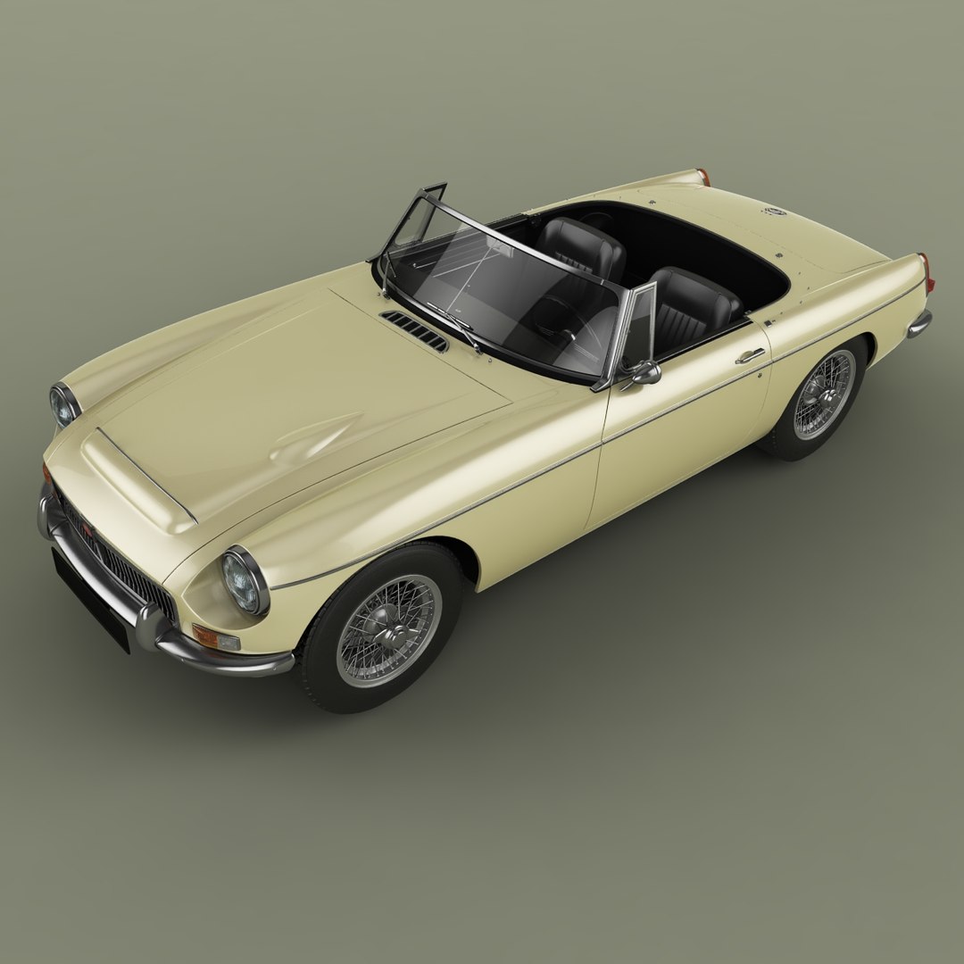 3d Model 1968 Mg Mgc