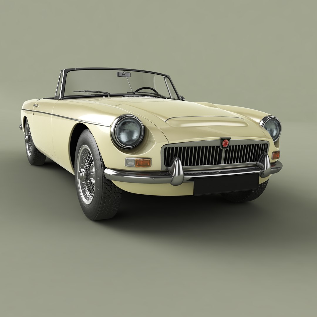 3d Model 1968 Mg Mgc
