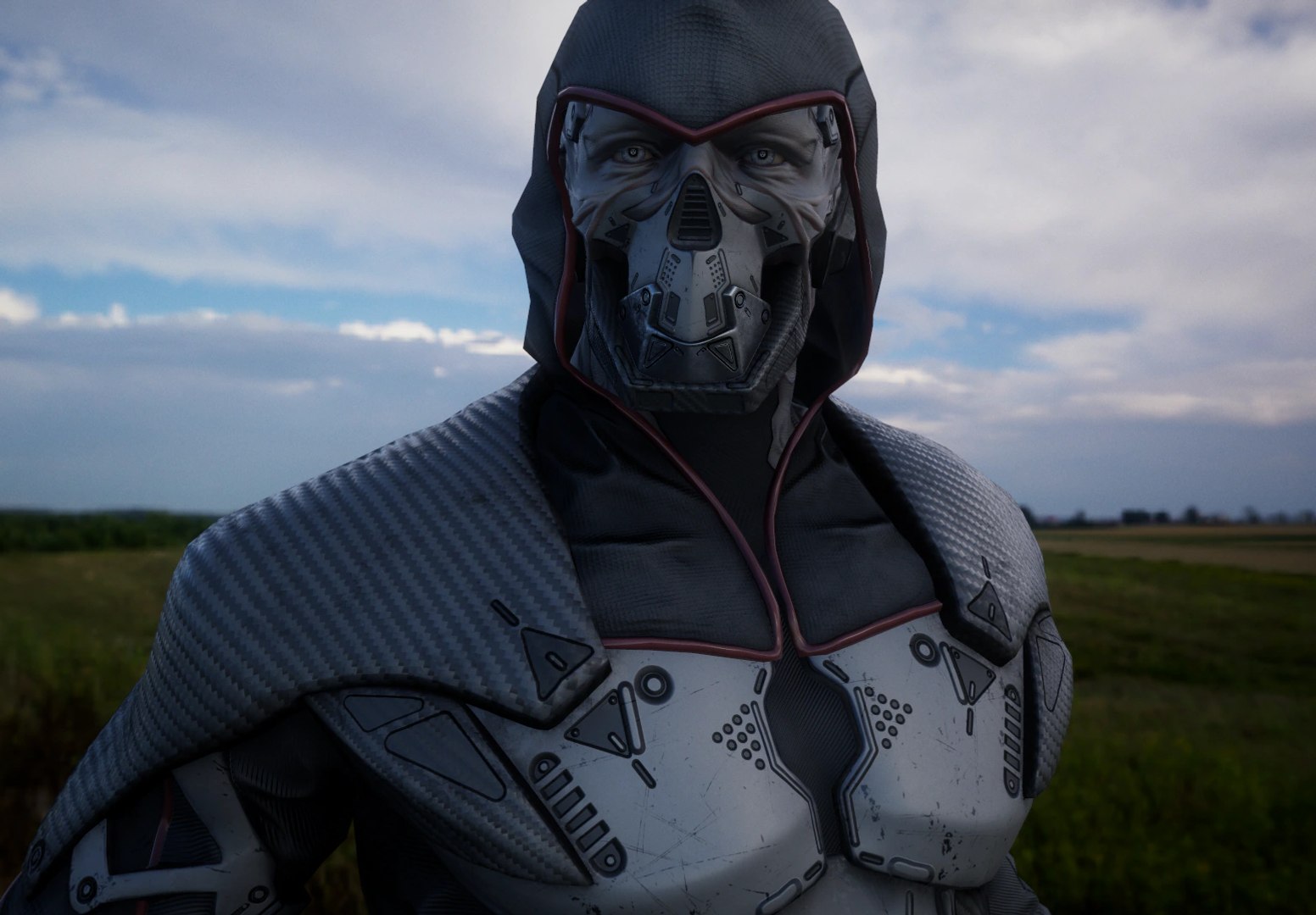 3D Cyborg Character - TurboSquid 2282088