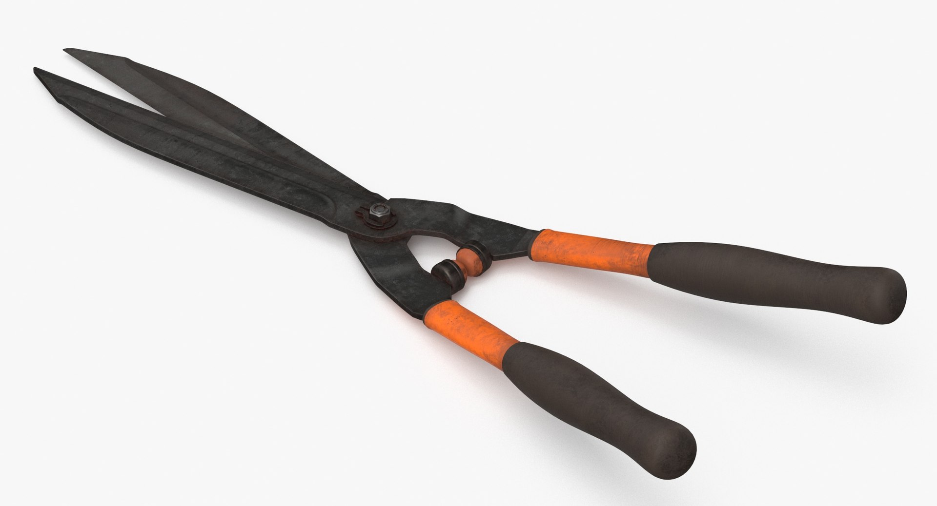 Hedge Shears Type 01 Clean And Dirty Model - TurboSquid 2090216